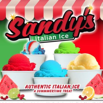 Best Food Trucks | Sandy's Grill and Italian Ice - menu