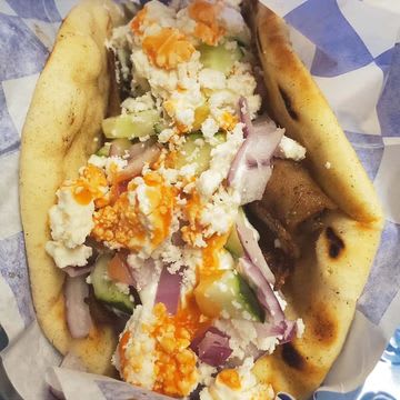 Best Food Trucks | B'more Greek Grill - menu