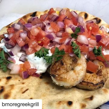 Best Food Trucks | B'more Greek Grill - menu