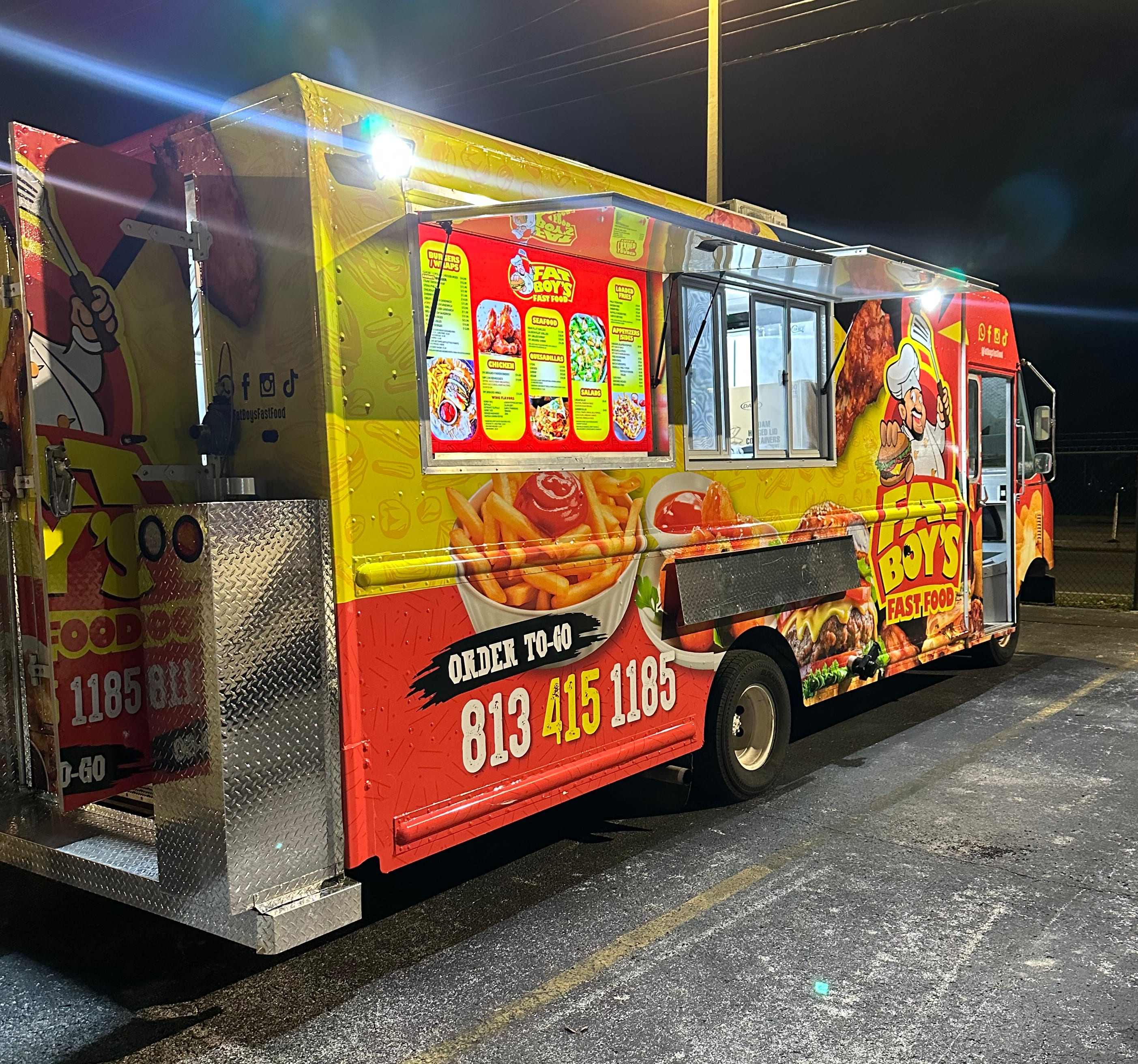 Best Food Trucks | Fat Boy's Fast Food - menu