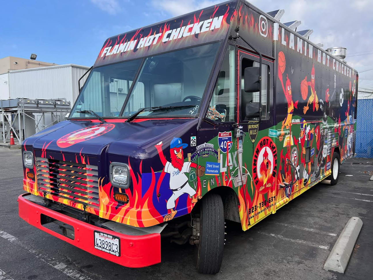 Best Food Trucks | Flamin Hot Chicken - menu