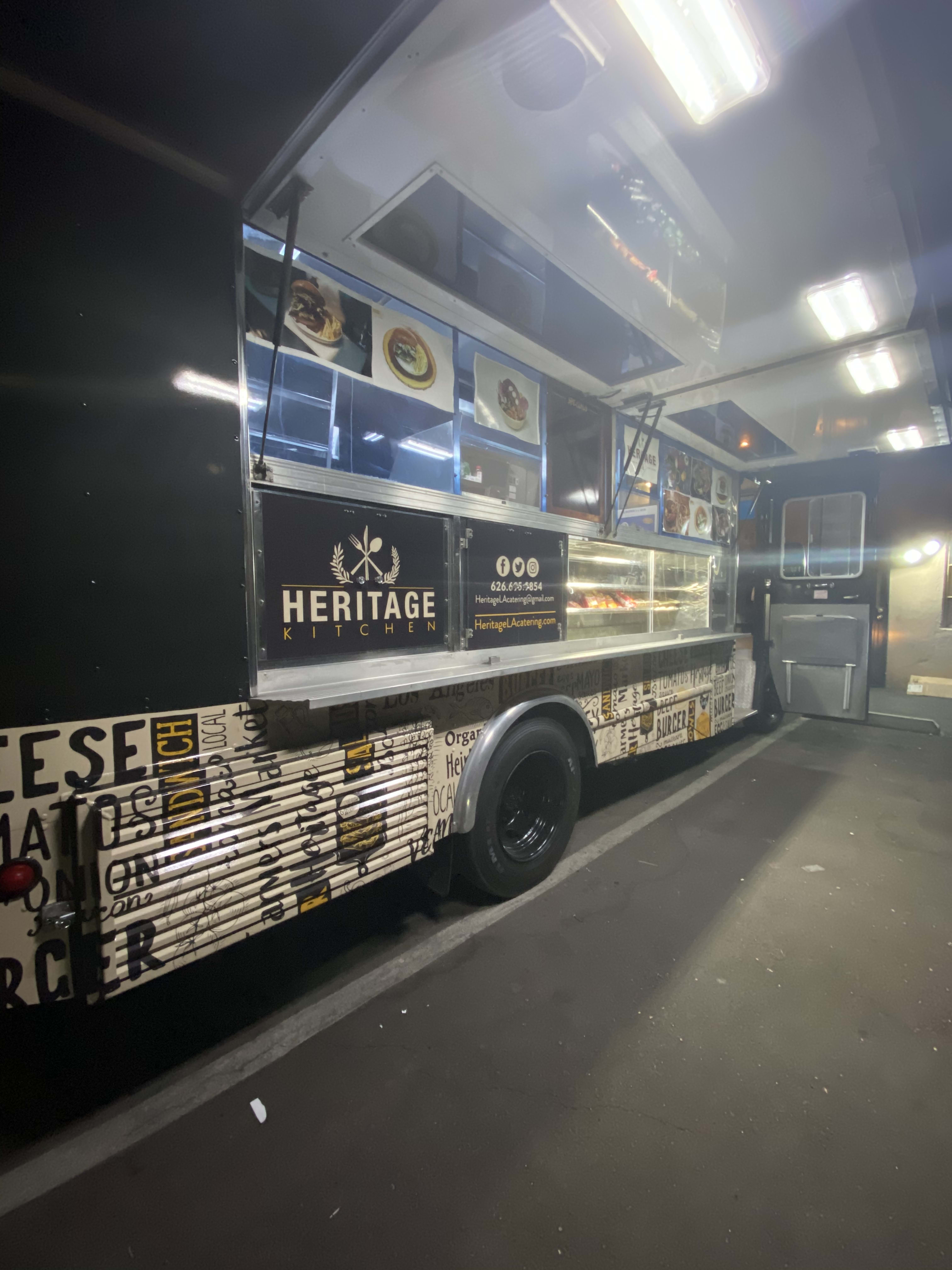 Best Food Trucks | Heritage kitchen - menu