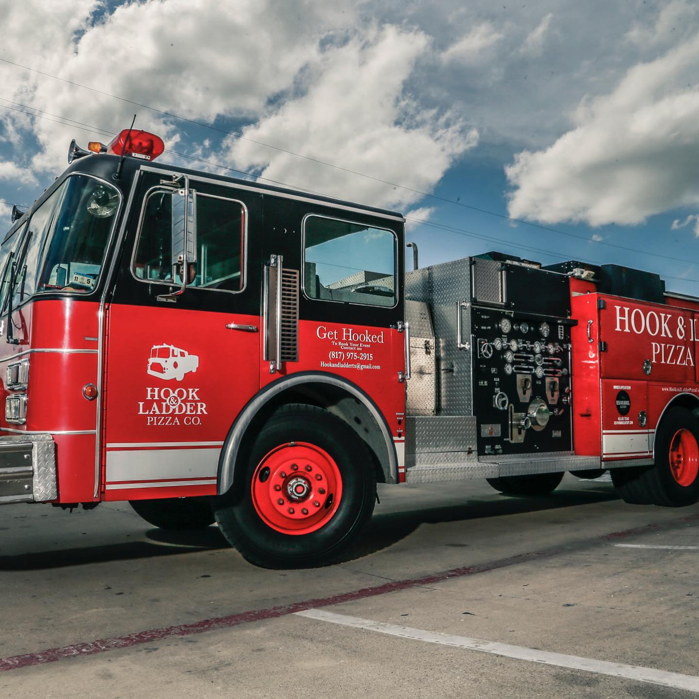 Best Food Trucks | Hook and Ladder Pizza Co.