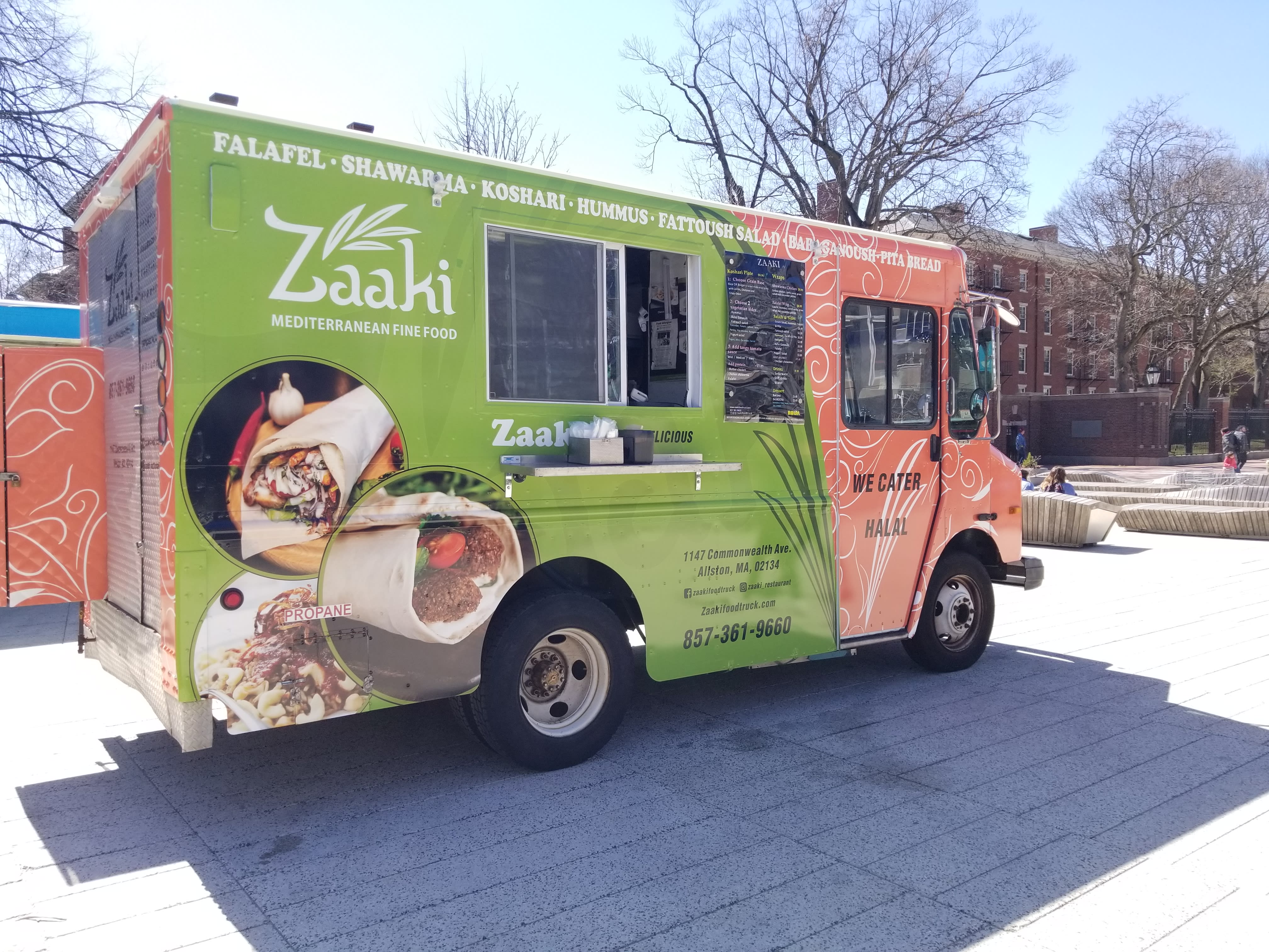 Best Food Trucks | Zaaki - menu