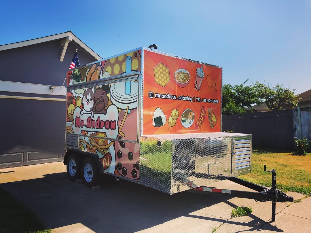 Best Food Trucks | Mr. Andrew Food Trailer - menu