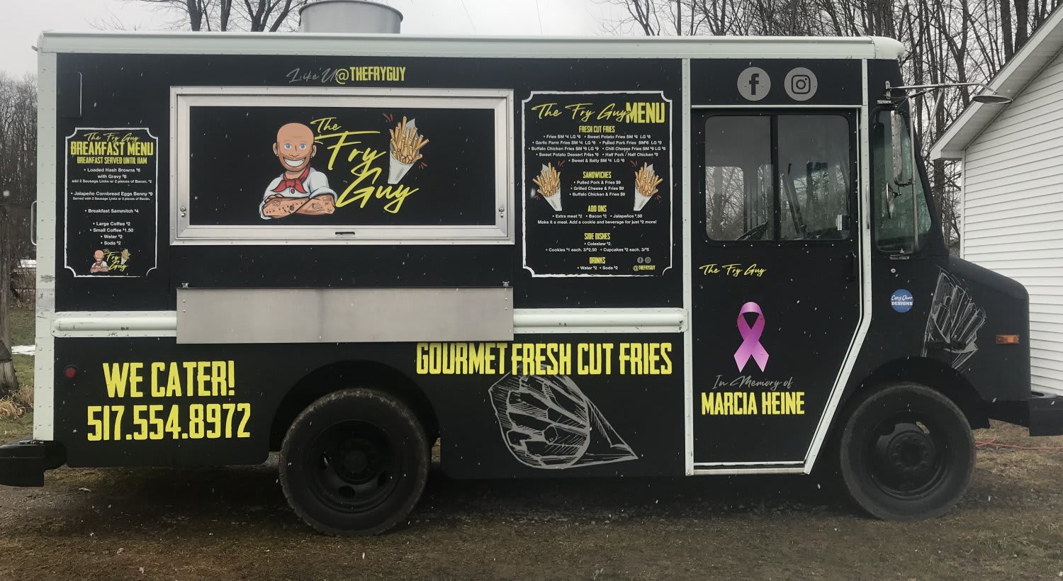 Best Food Trucks | The Fry Guy - menu