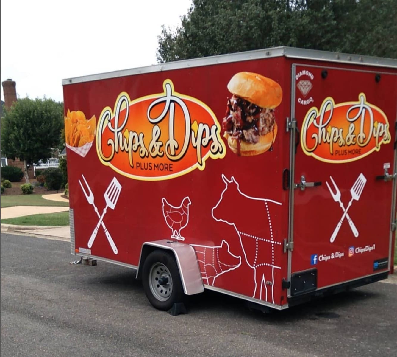 Best Food Trucks | Chips & Dips - menu