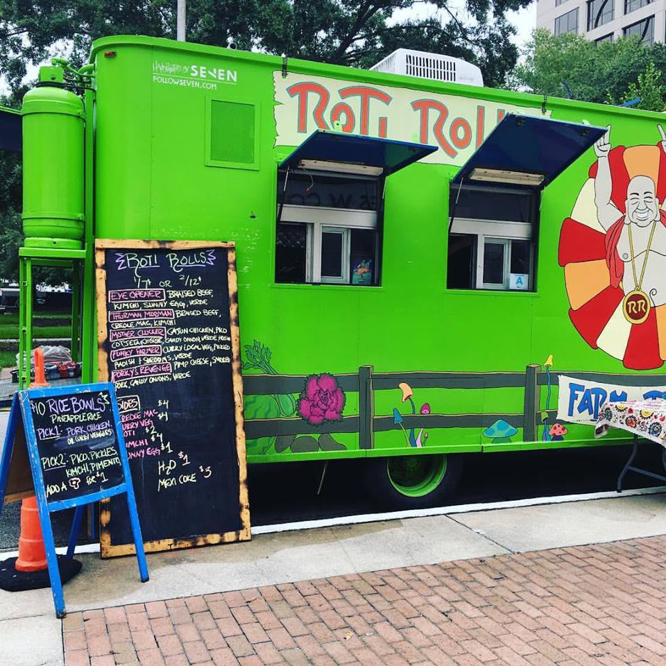 Best Food Trucks | Roti Rolls Atlanta - menu
