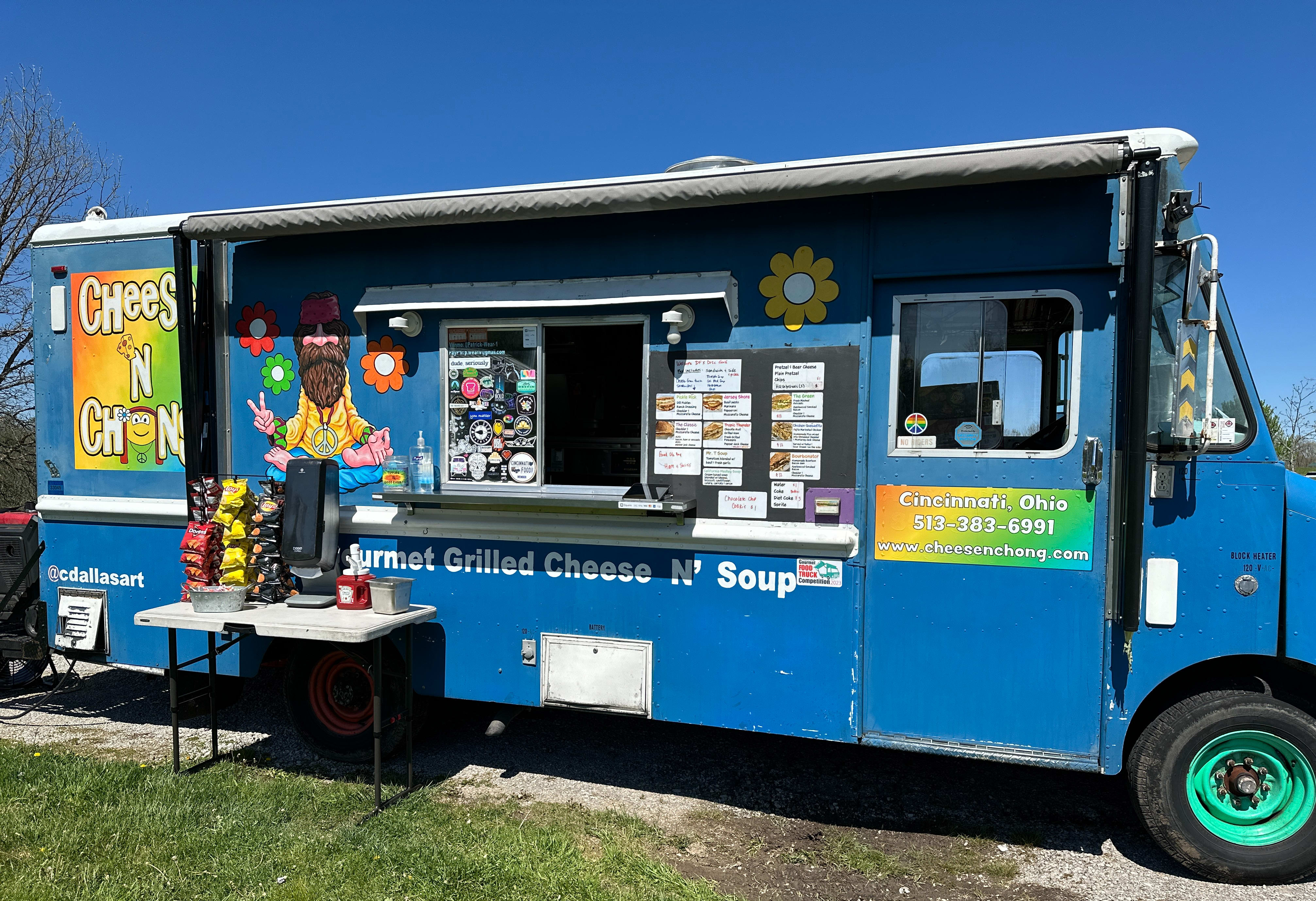 Best Food Trucks | Cheese -N- Chong - menu