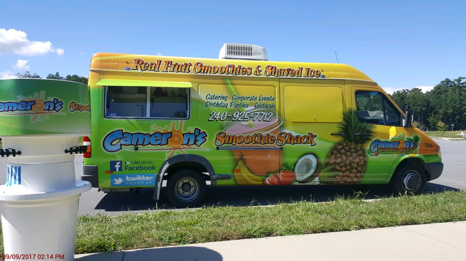 Best Food Trucks | Cameron's Smoothie Shack - menu
