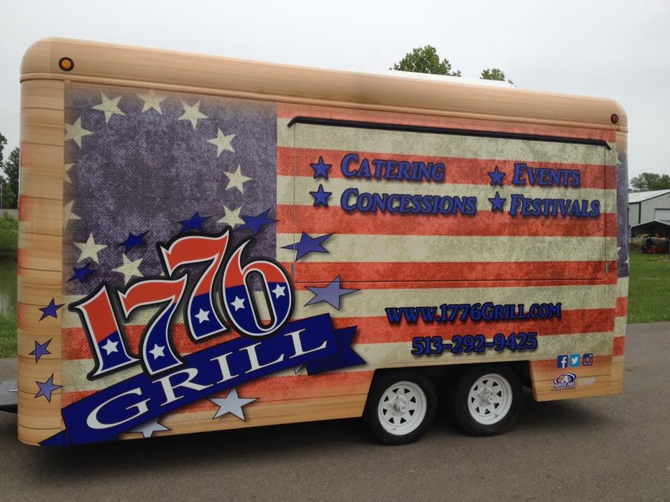Best Food Trucks | 1776 Grill - menu