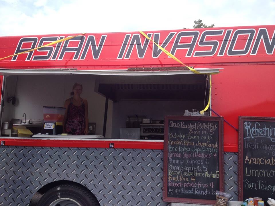 Best Food Trucks | Asian Invasion - menu