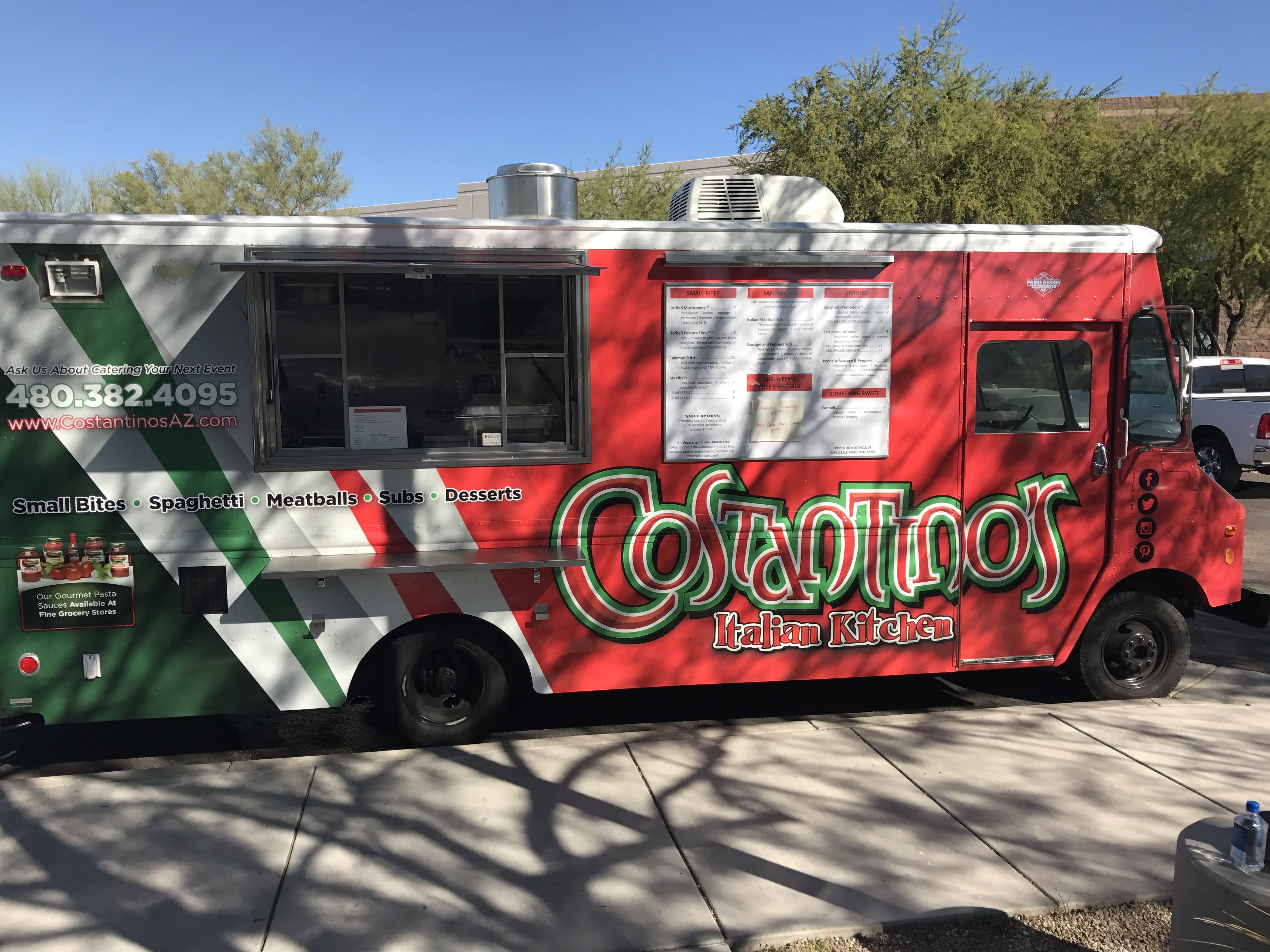 Best Food Trucks | Costantinos Italian Kitchen