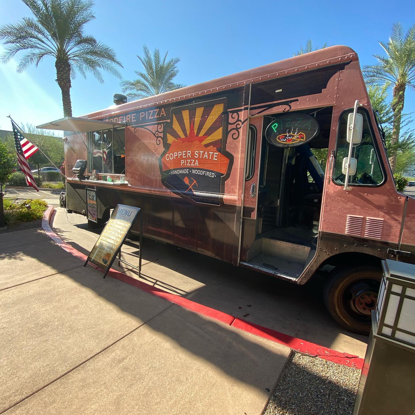 Best Food Trucks | Copper State Pizza - menu