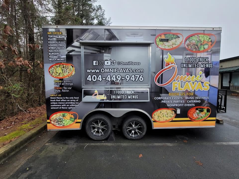 Best Food Trucks | OMNI FLAVAS - menu
