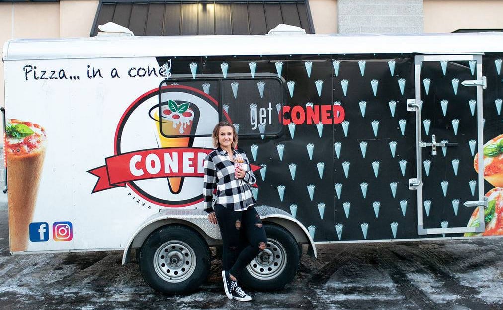 Best Food Trucks | Coned Pizza