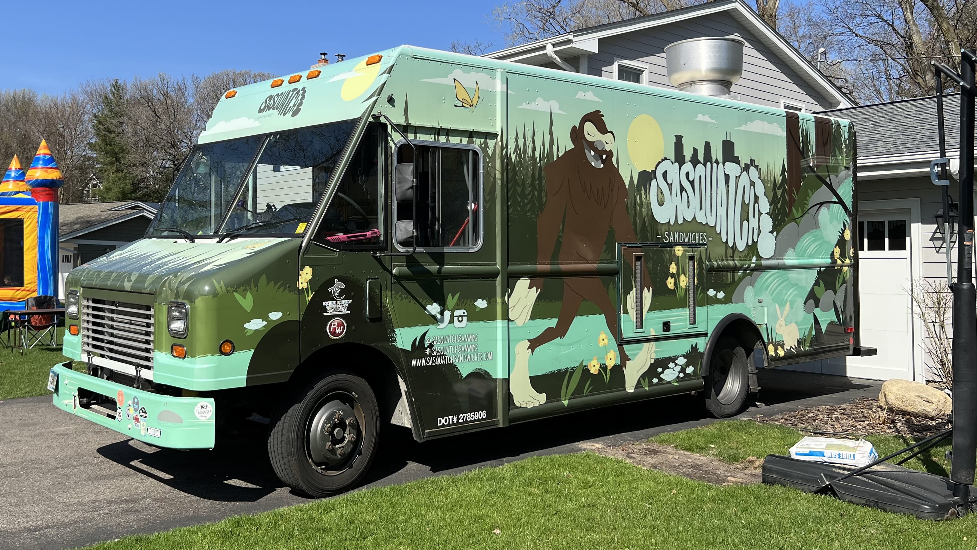 Best Food Trucks | Sasquatch Sandwiches - menu