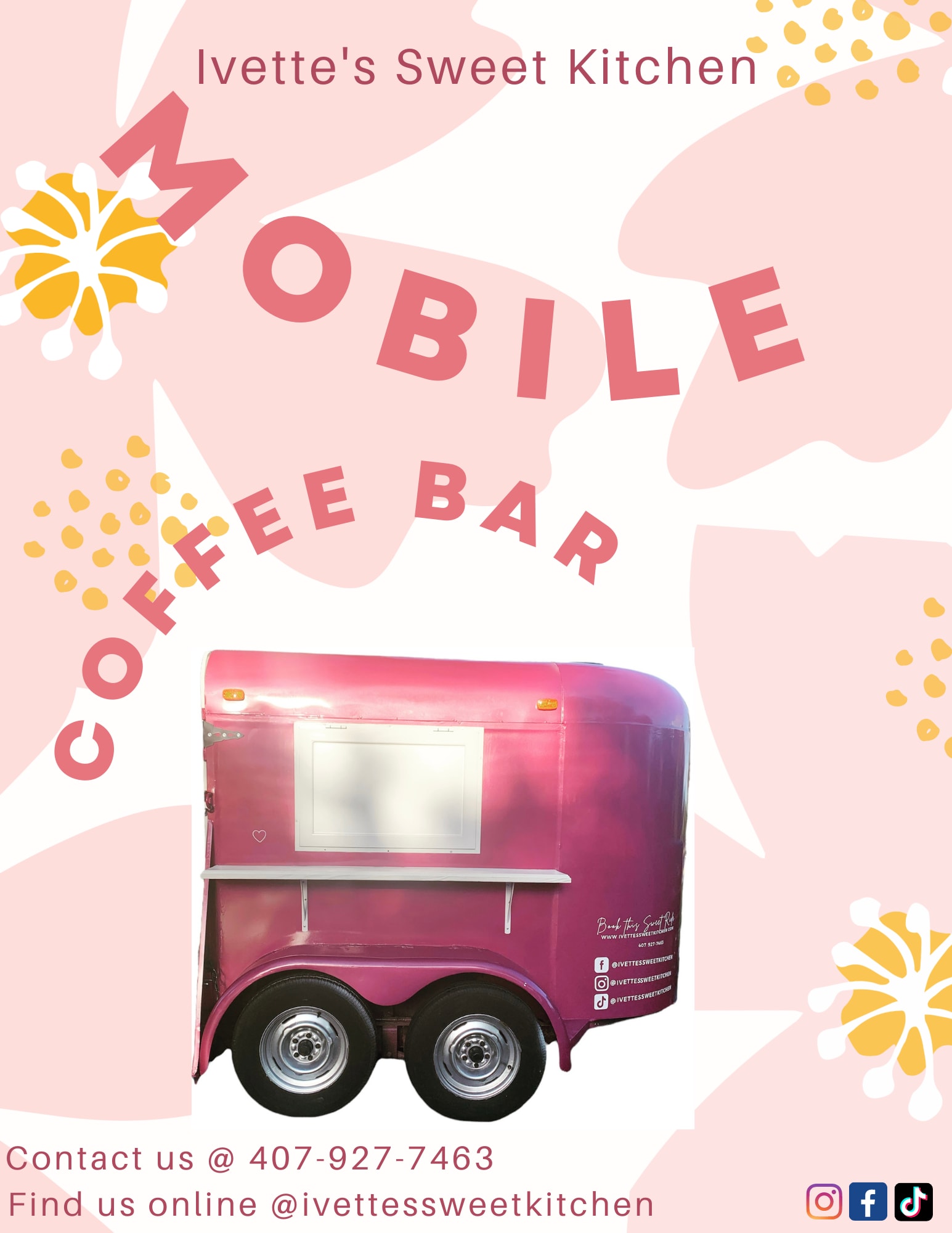 Best Food Trucks | Ivette's Sweet Kitchen - menu