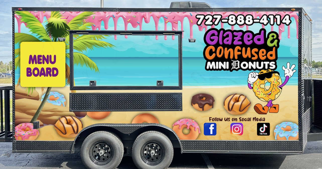 Best Food Trucks | Glazed and Confused Mini Donuts