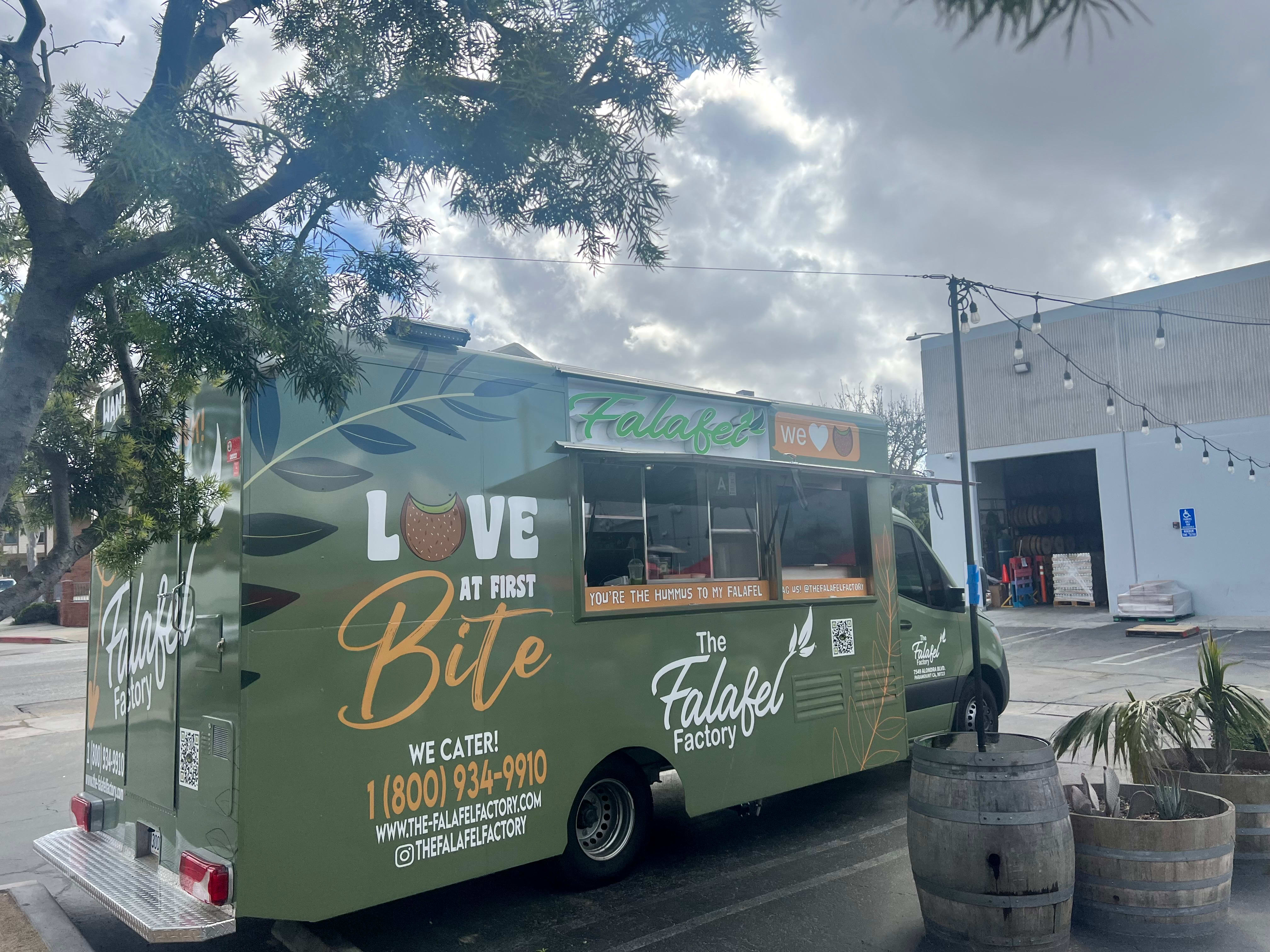 Best Food Trucks | The Falafel Factory - menu