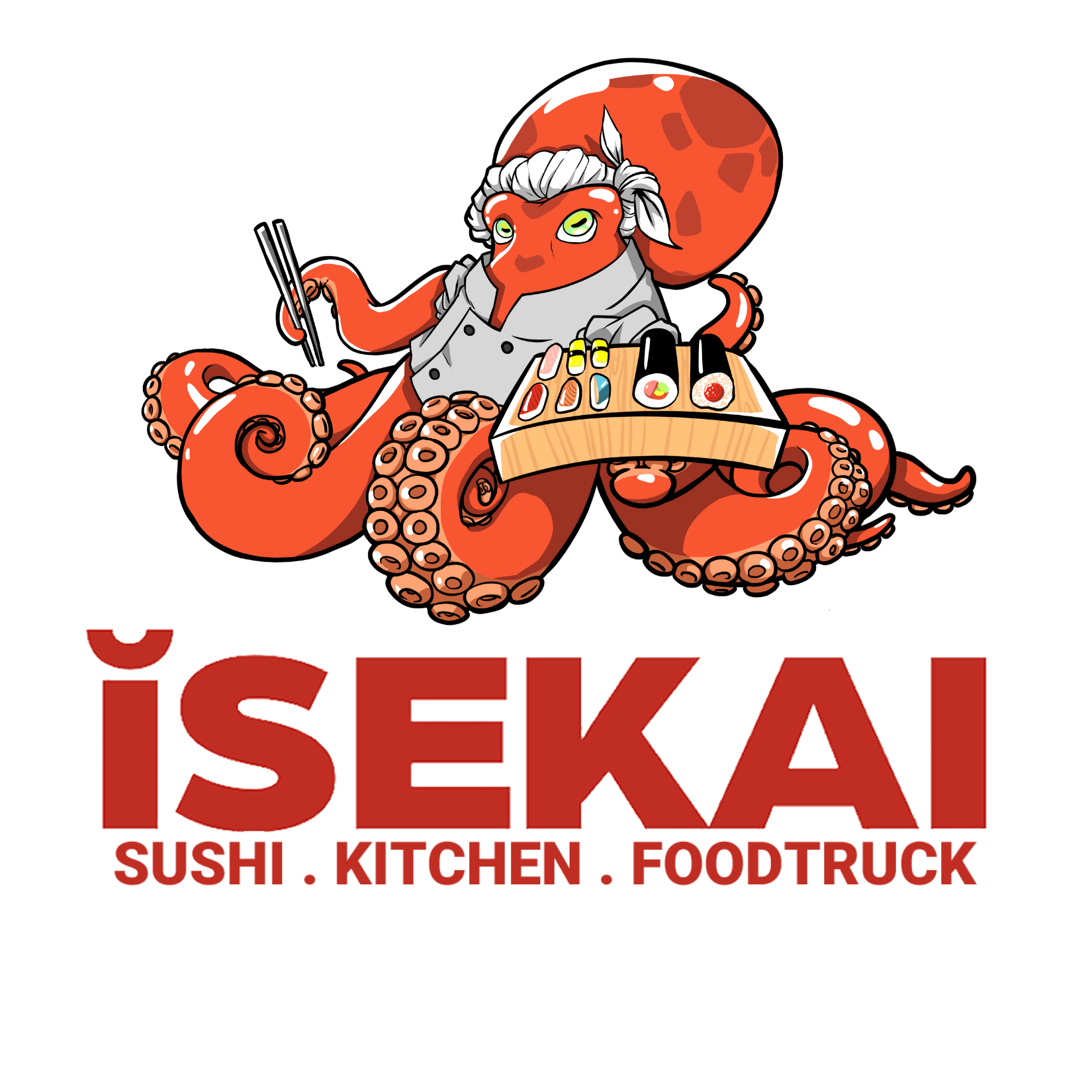 Best Food Trucks | Isekai Sushi and Kitchen - menu