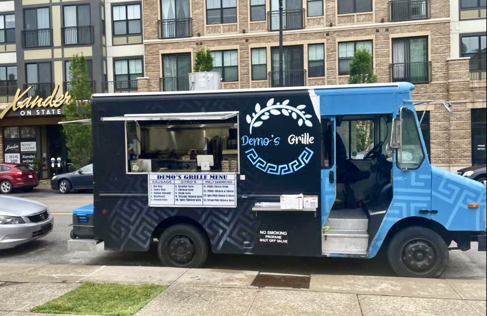 Best Food Trucks | Demos Grille - menu