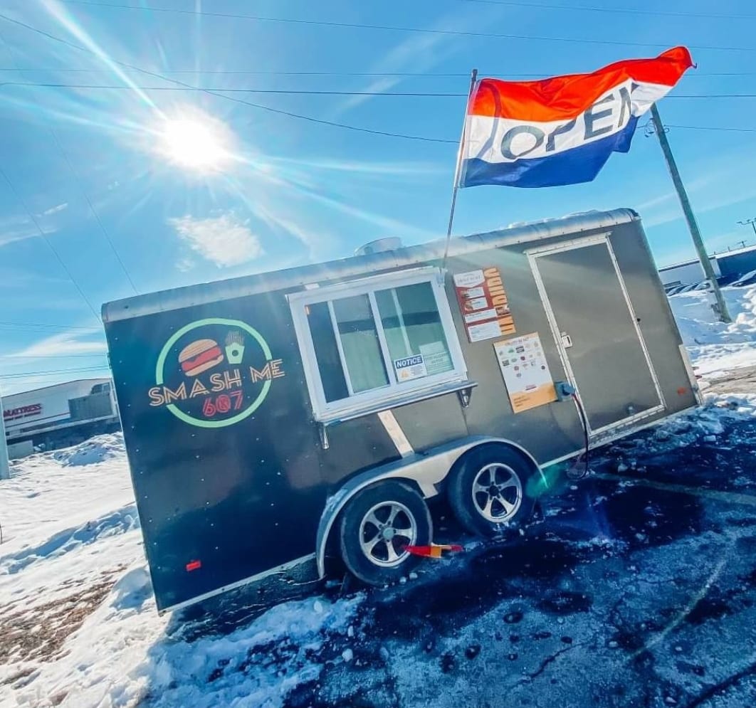 Best Food Trucks | Smash Me 607 - menu