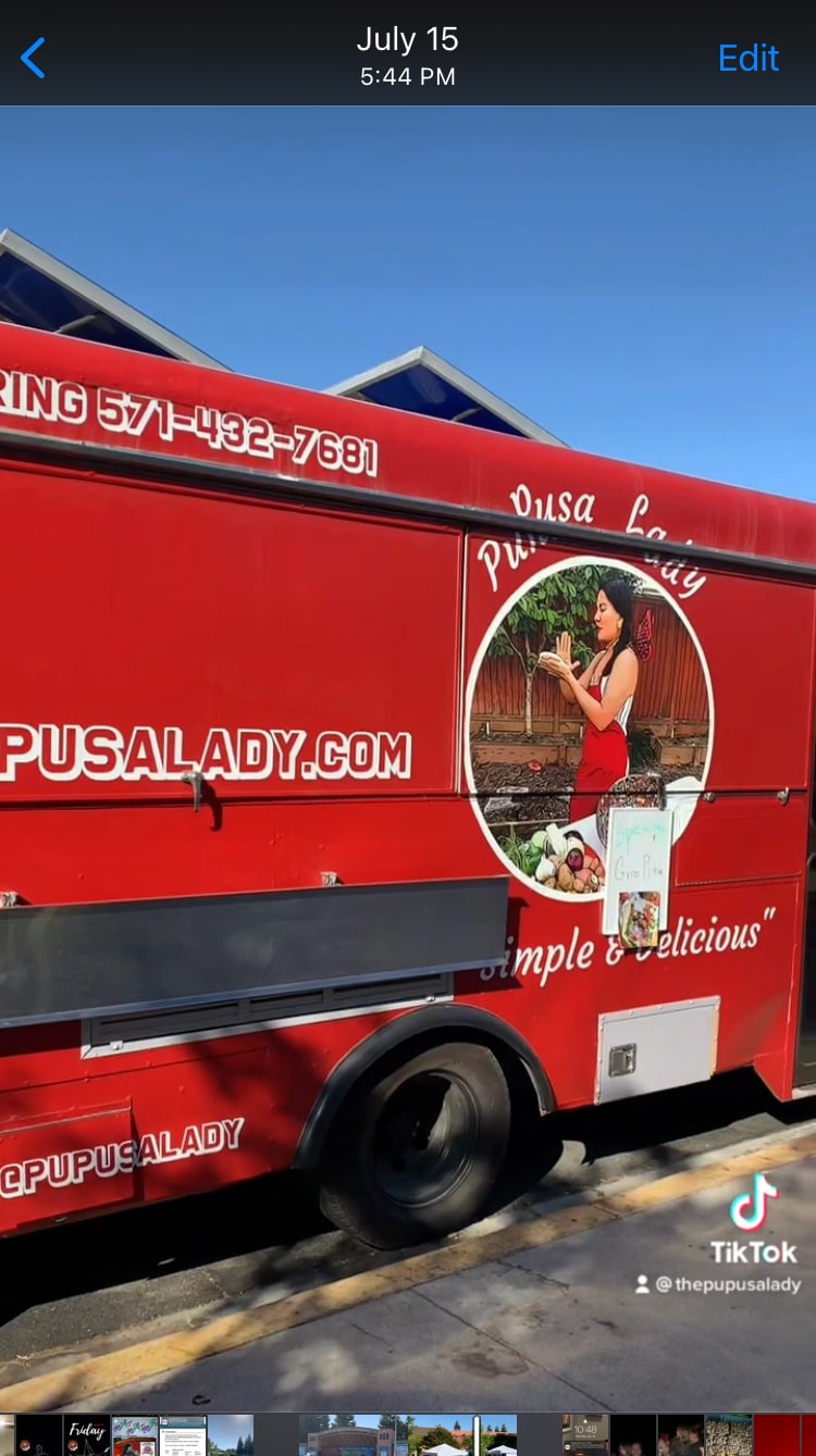Best Food Trucks | Pupusa Lady - menu