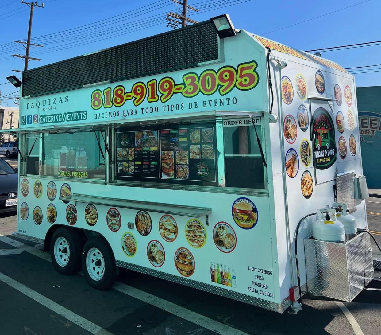 Best Food Trucks | Don Chuy Tacos Y Mas - menu