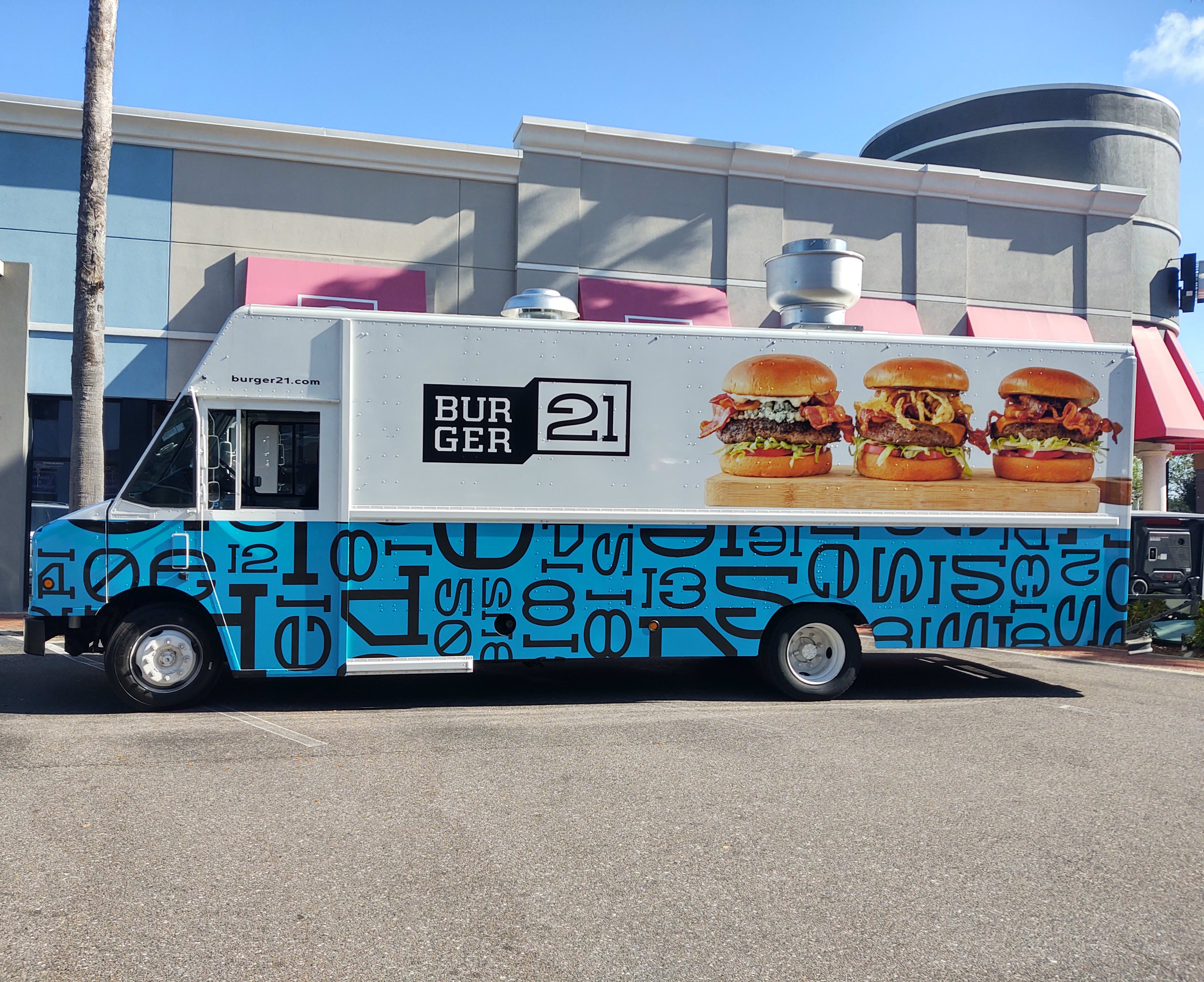 Best Food Trucks | Burger 21 Tampa Truck