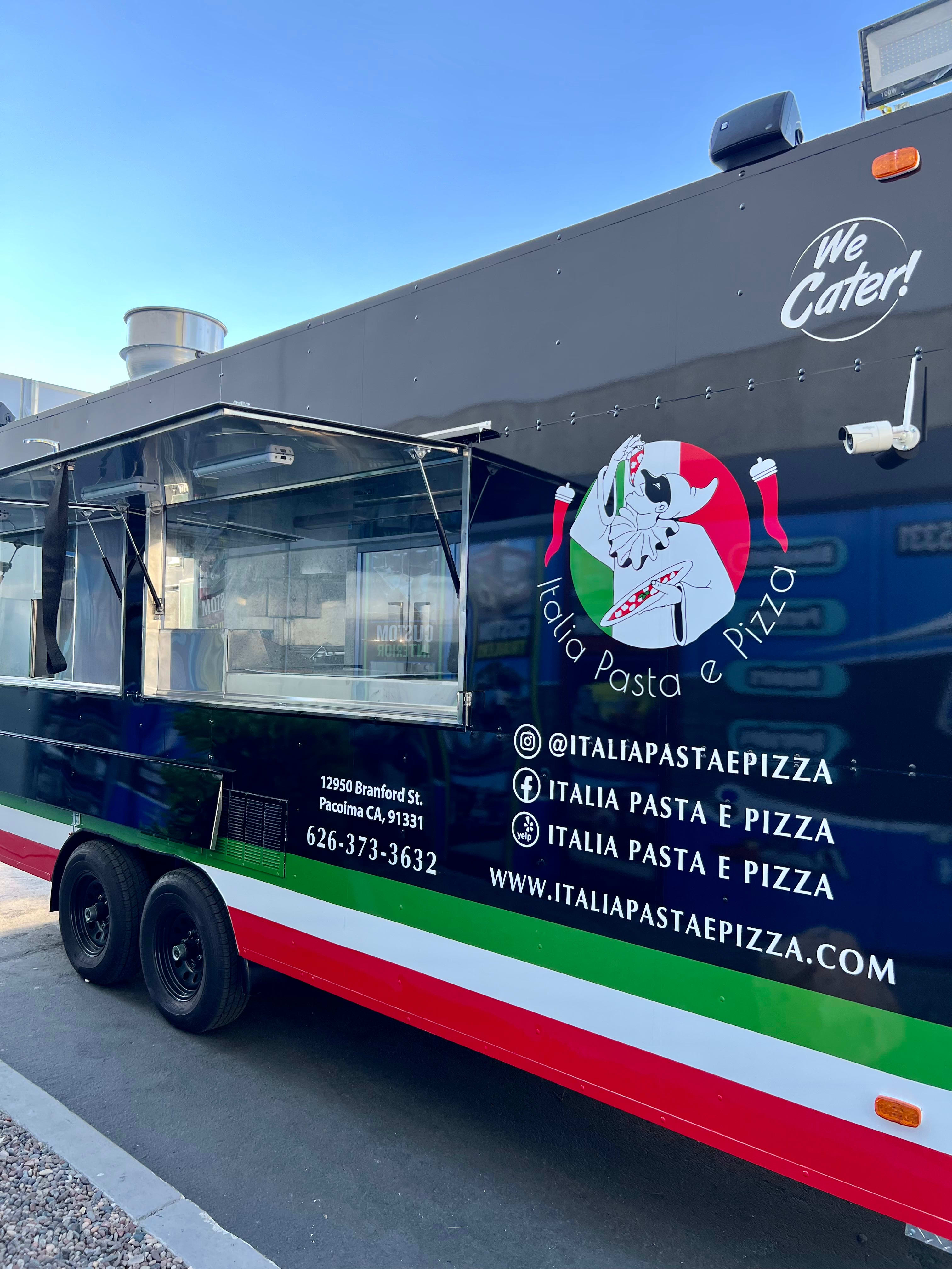 Best Food Trucks | Italia Pasta E Pizza - menu
