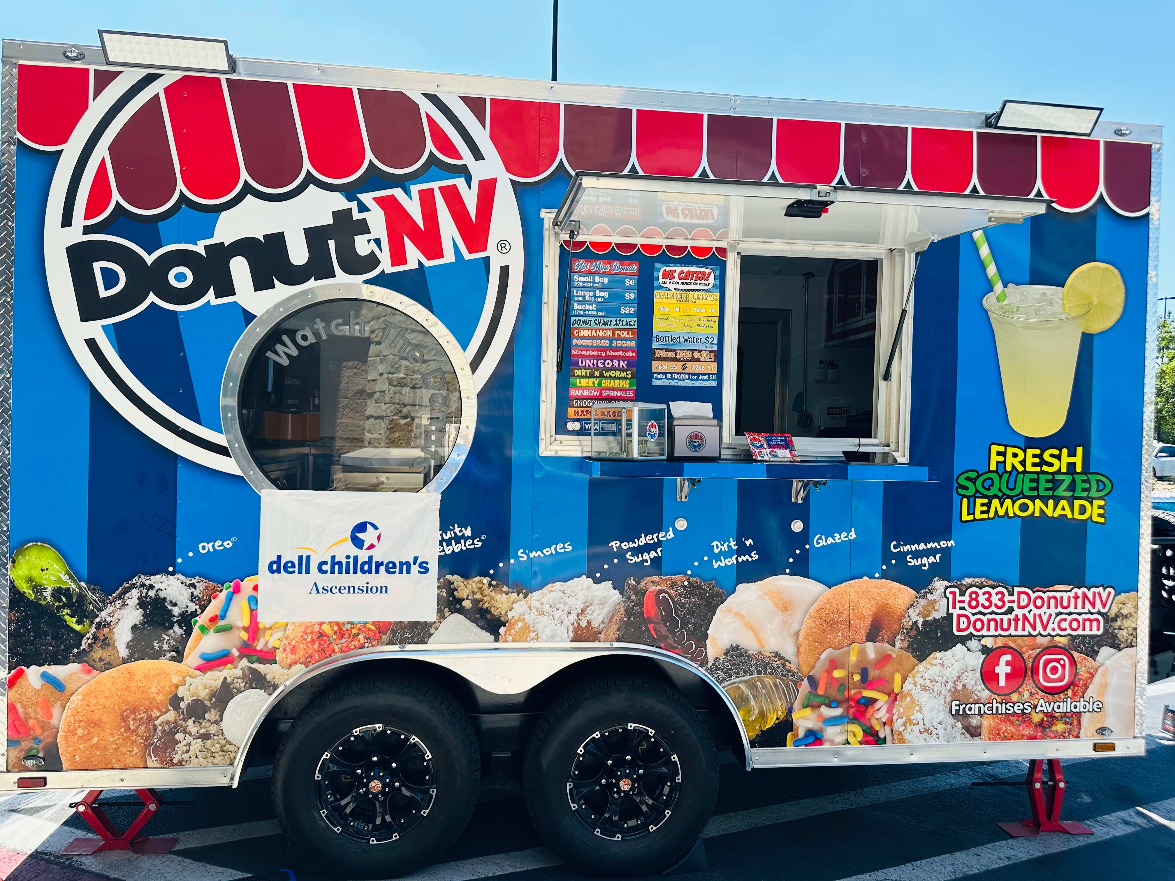 Best Food Trucks | DonutNV North Austin - menu
