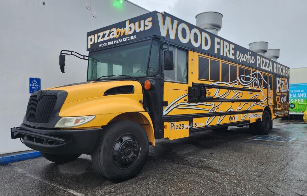 Best Food Trucks | PizzaonBus - menu