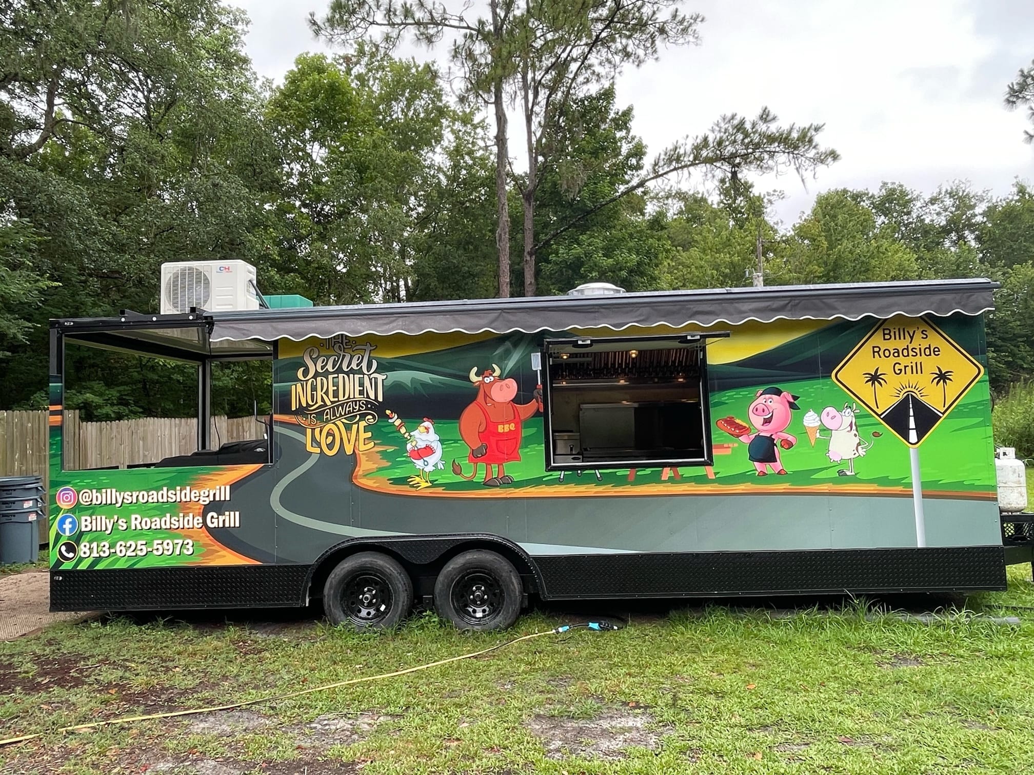 Best Food Trucks | Billy's Roadside Grill - menu