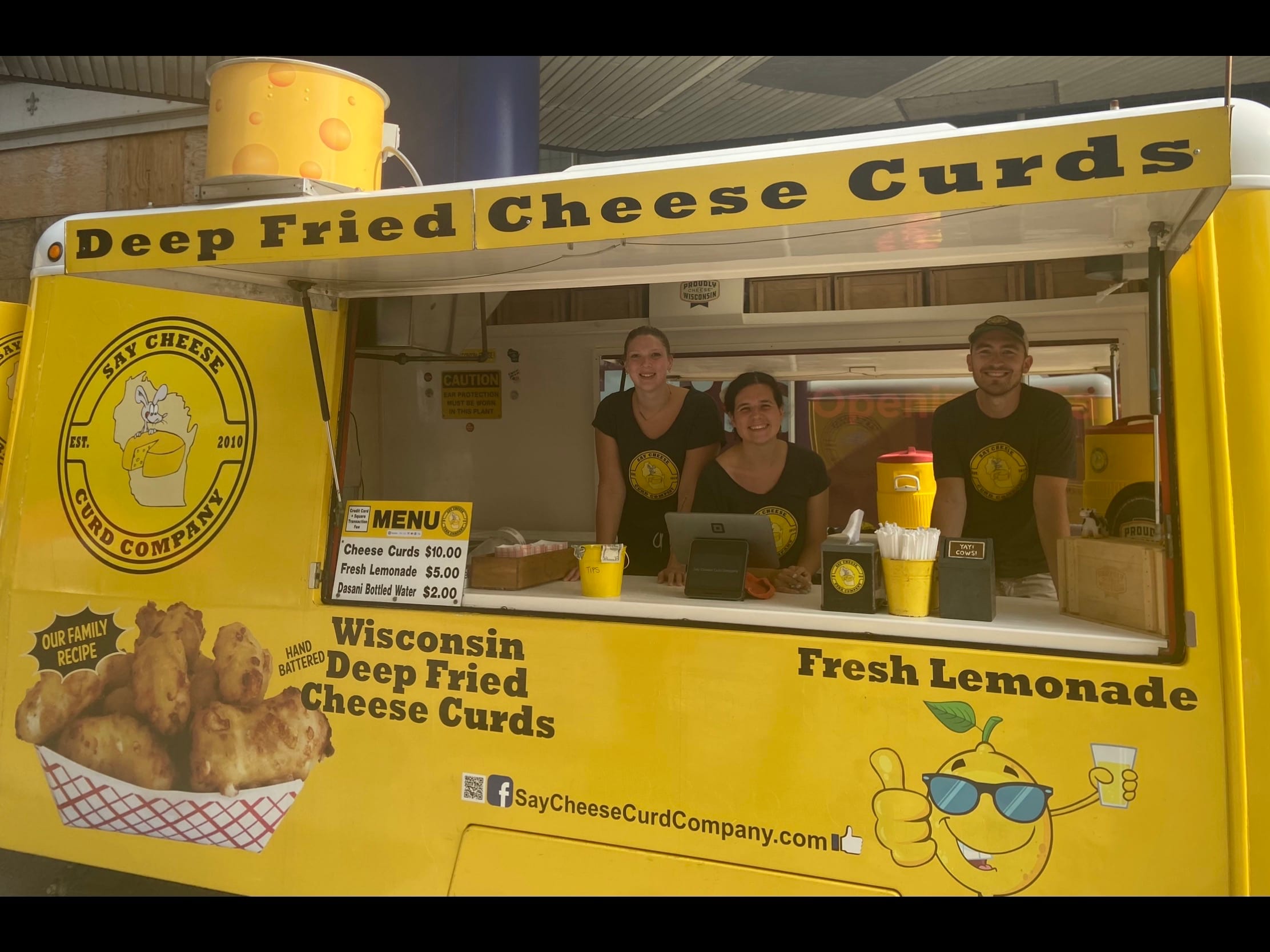 Best Food Trucks | Say Cheese Curd Company - menu
