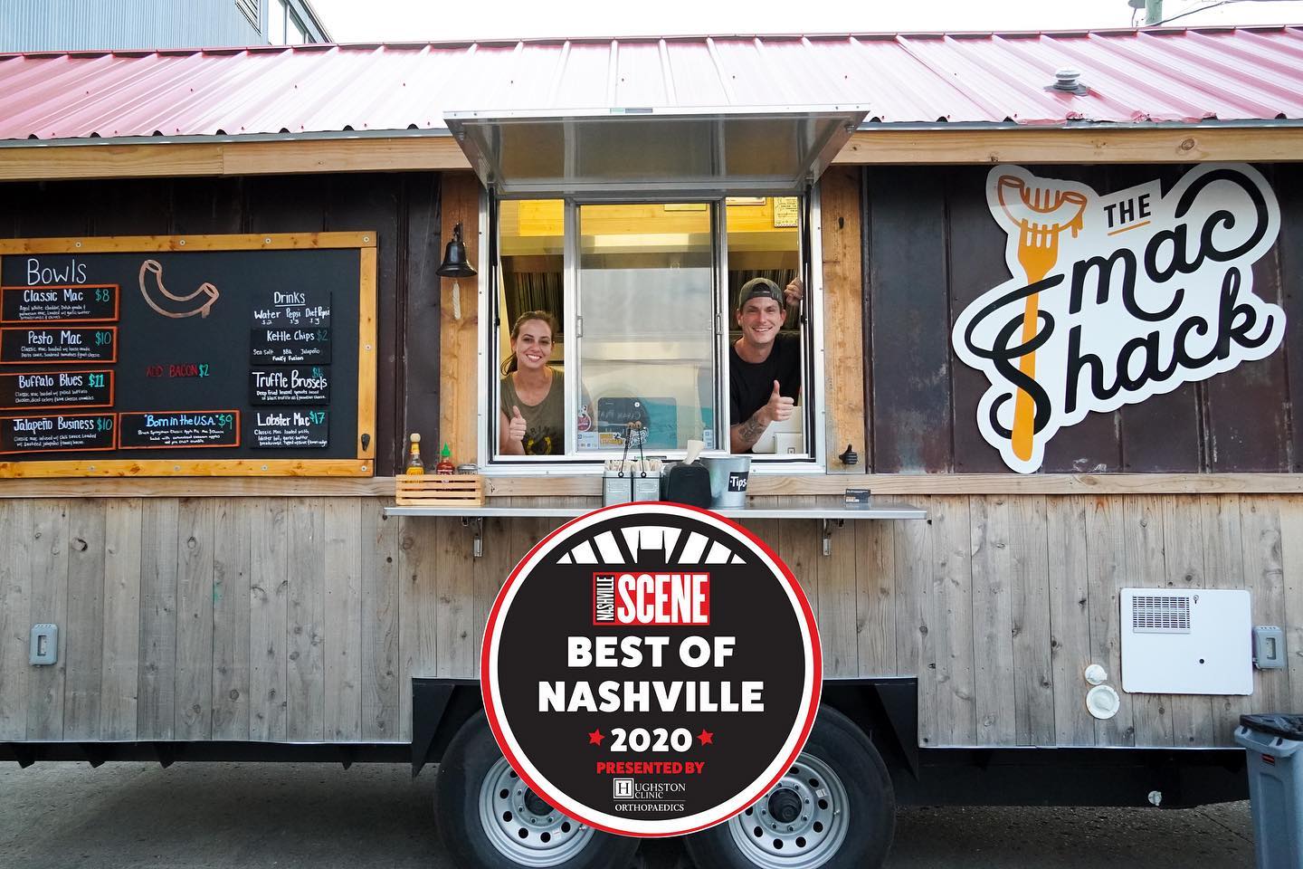 Best Food Trucks | The Mac Shack - menu