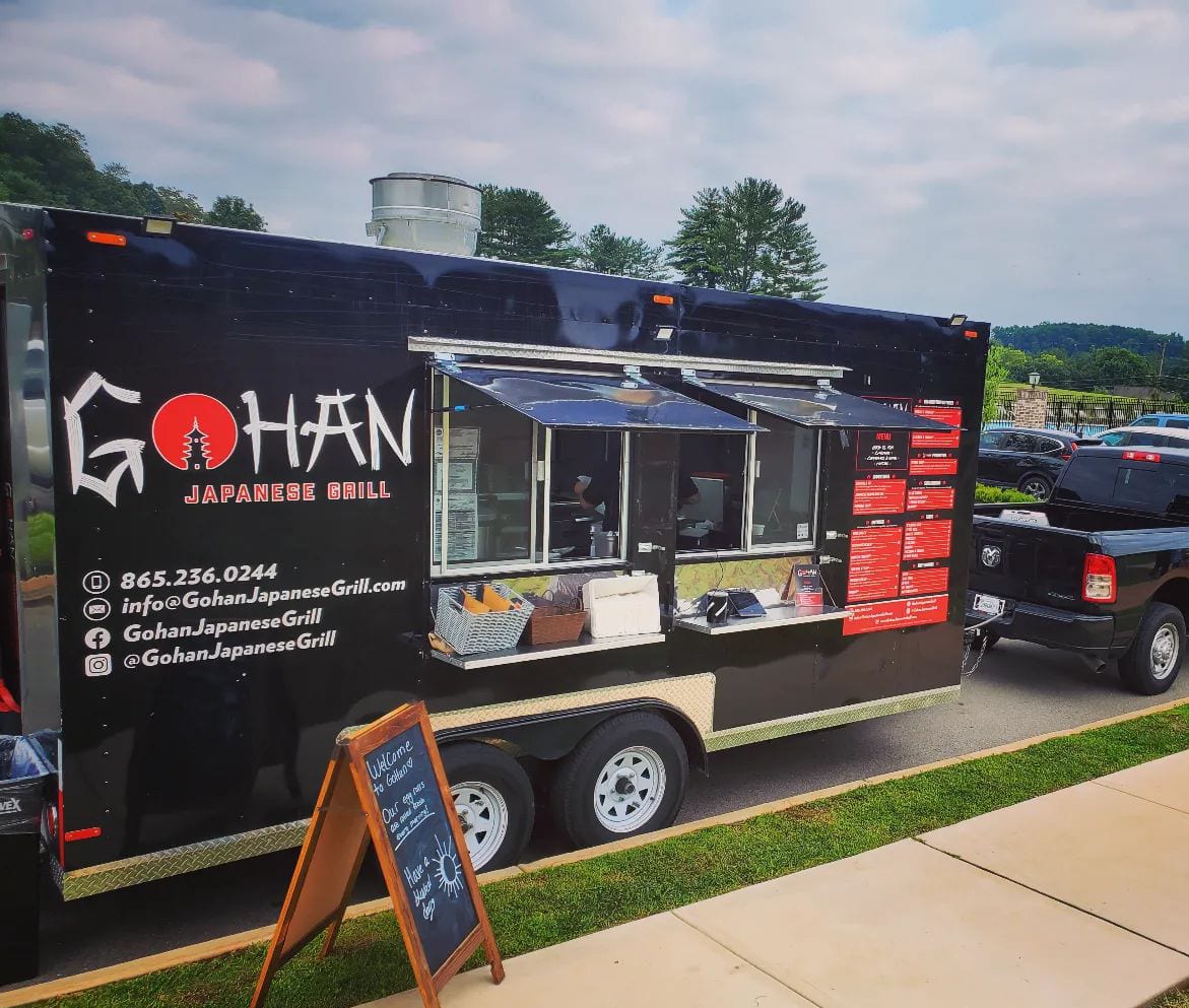 Best Food Trucks | Gohan Japanese Grill - menu