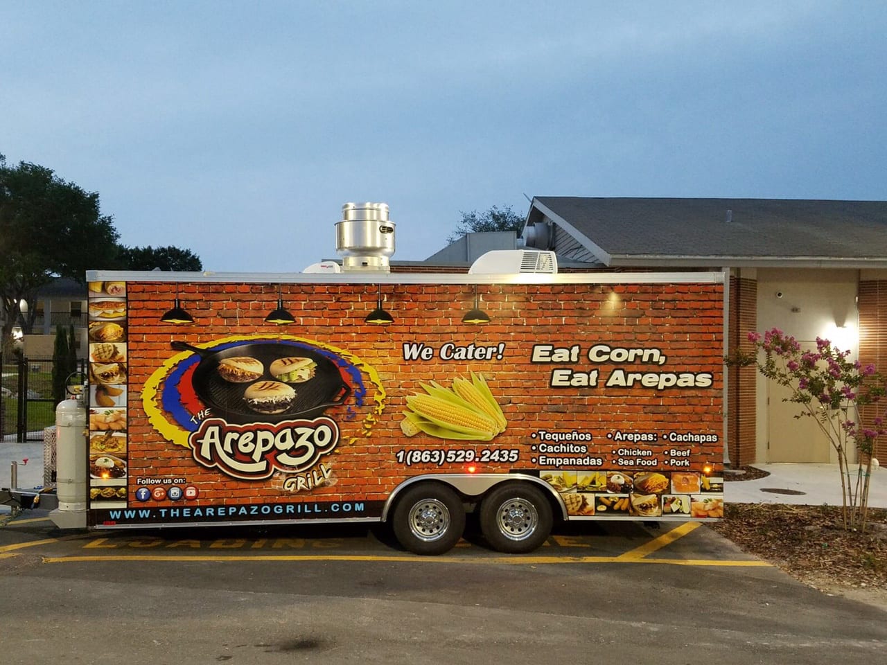 Best Food Trucks | The Arepazo Grill - menu
