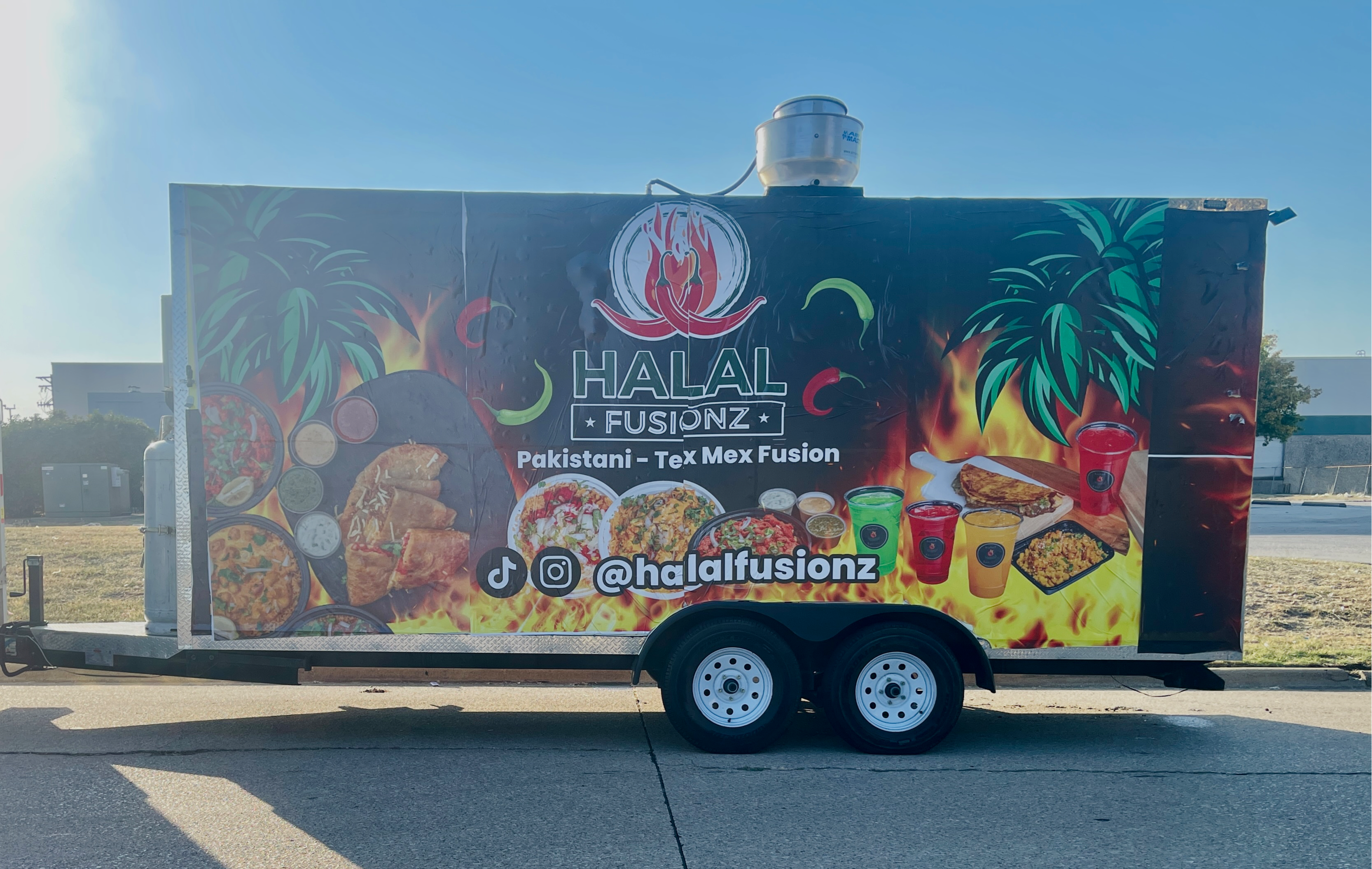 Best Food Trucks | Halal Fusionz - menu