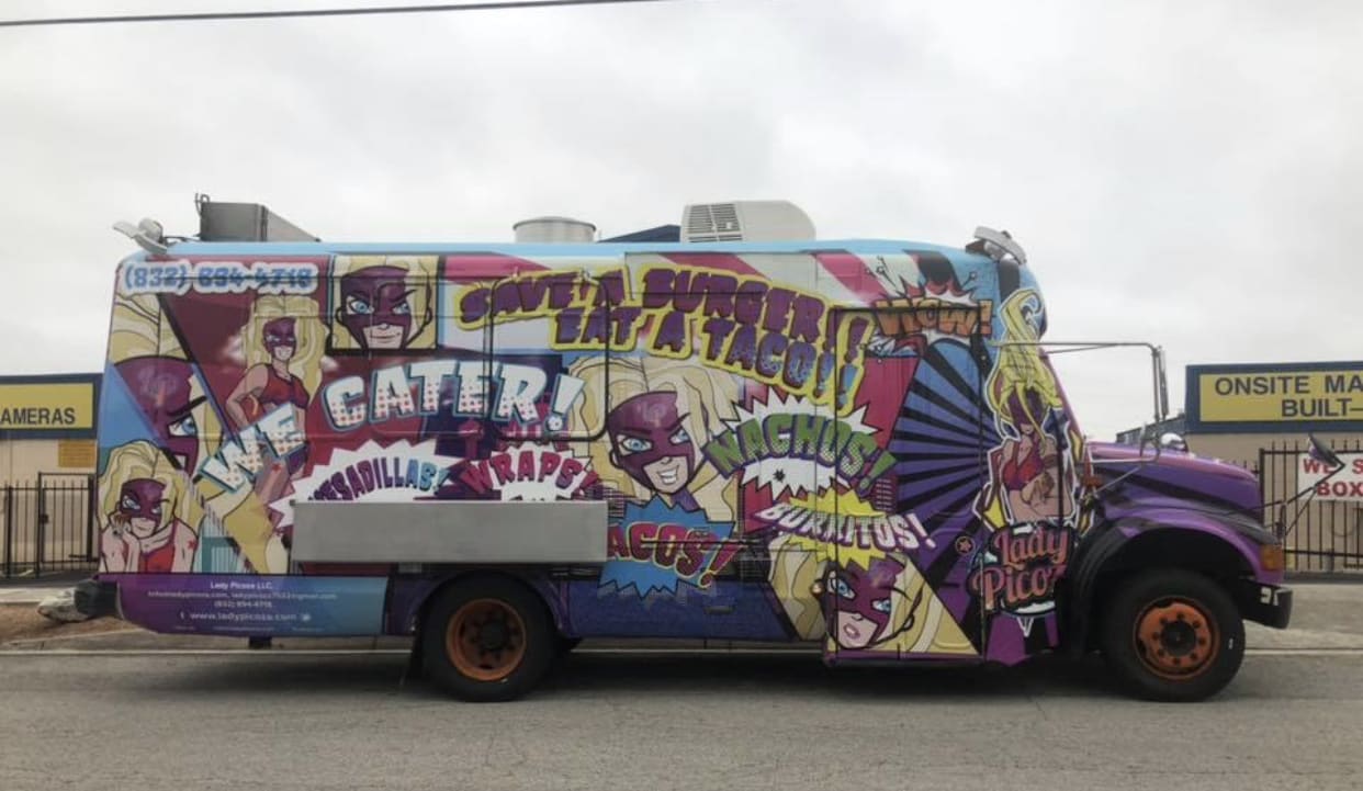 Best Food Trucks | Lady Picoza - menu