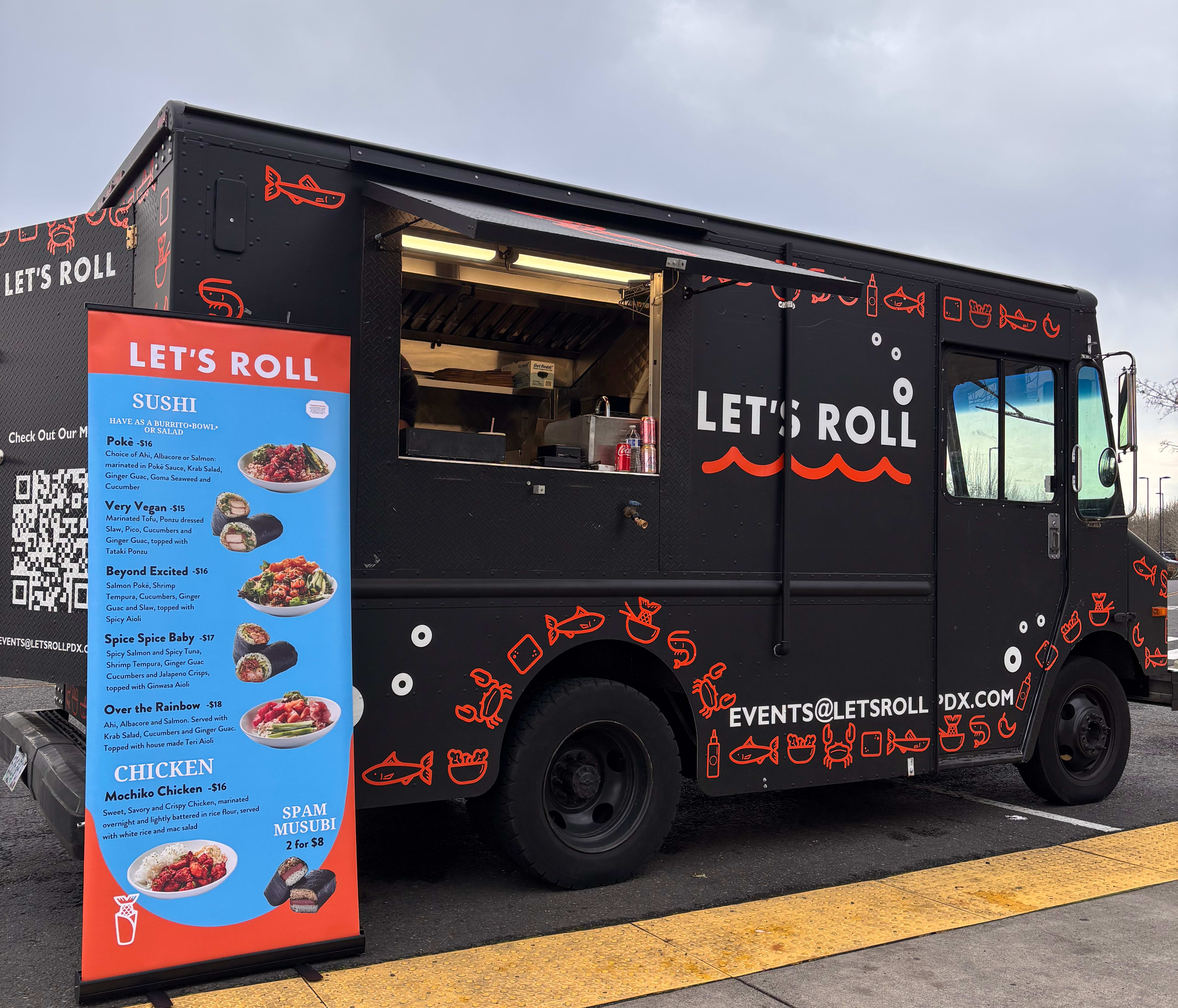 Best Food Trucks | Let's Roll PDX shift on 1/14/2025