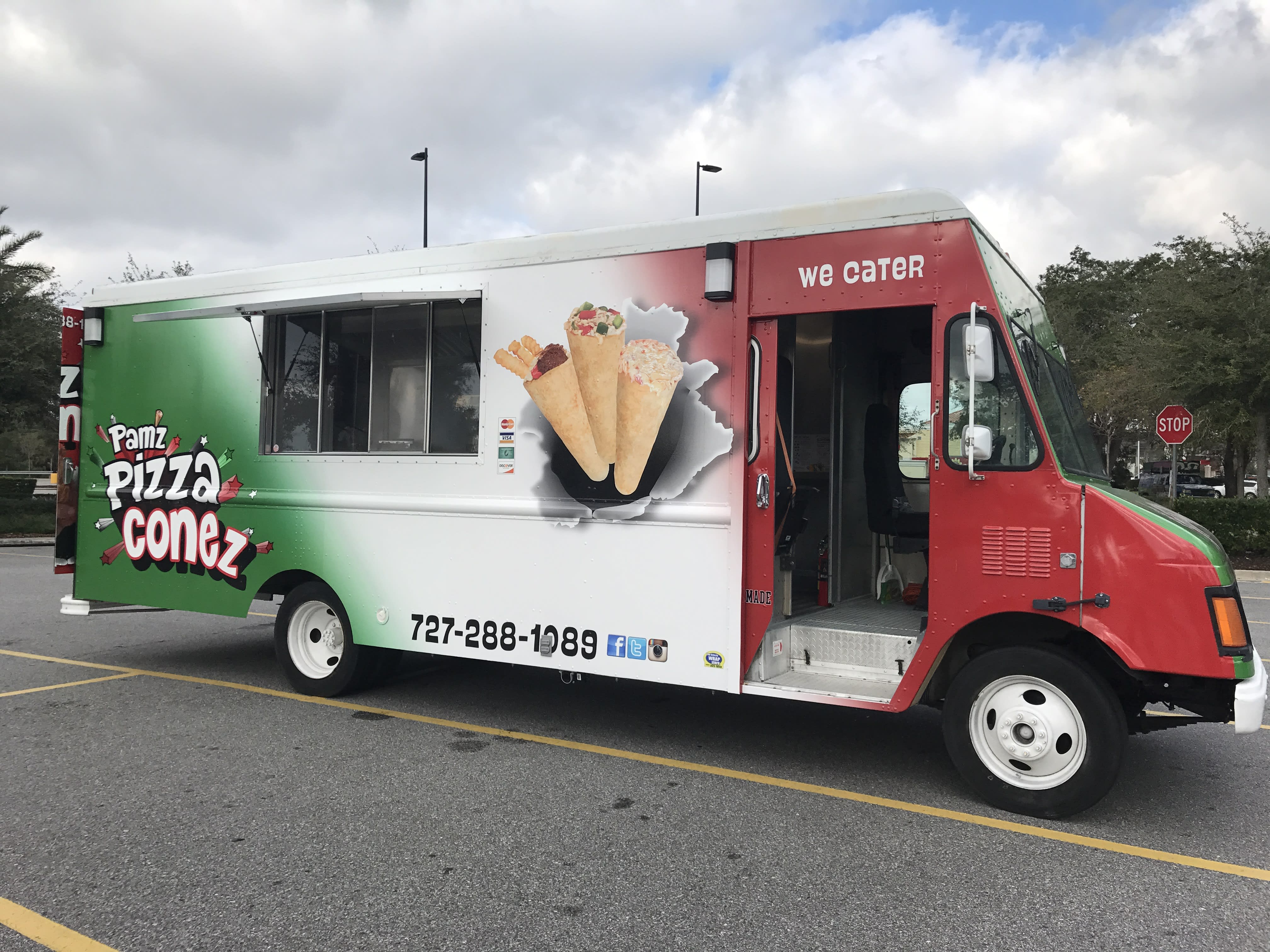 Best Food Trucks | PAMZ PIZZA CONEZ
